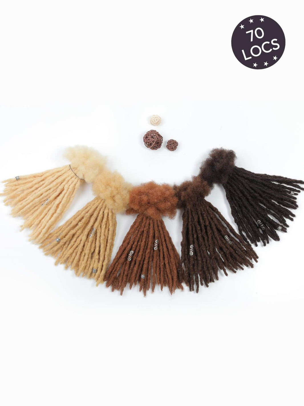 Permanent Human Hair Loc Extensions - 15 Years of Expertise – D.E