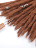 Premium Quality Anwi Textured Human Hair Loc Extensions Caramel Brown – D.E