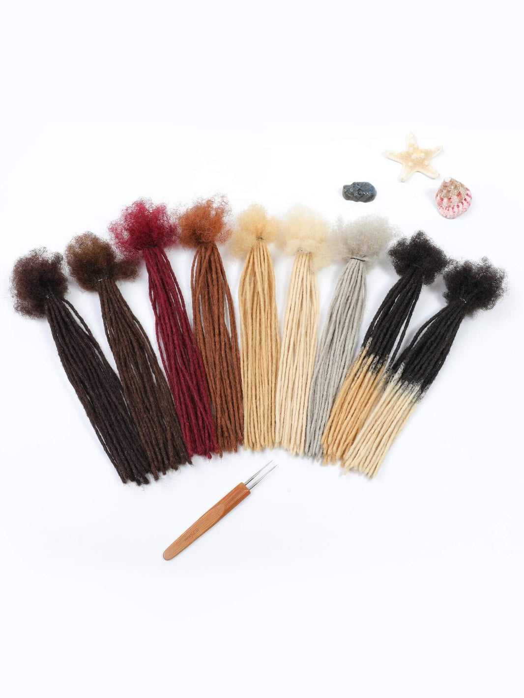 Premium Micro Loc Extensions 100% Human Hair Natural Look and Feel – D.E
