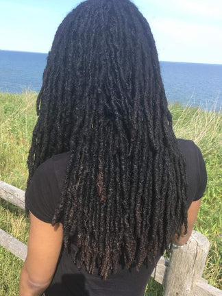 100 Locs Bundle Anwi Textured Human Loc Extensions Permanent Dreadlock ...