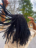 130 Locs Bundle Anwi Textured Permanent Human Hair Dreadlock Extension ...