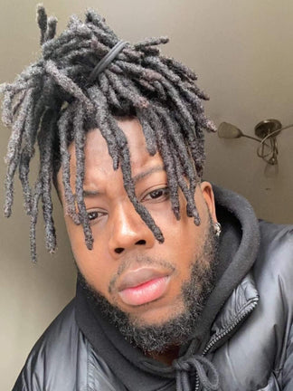 100 Locs Bundle Anwi Textured Human Loc Extensions Permanent Dreadlock ...