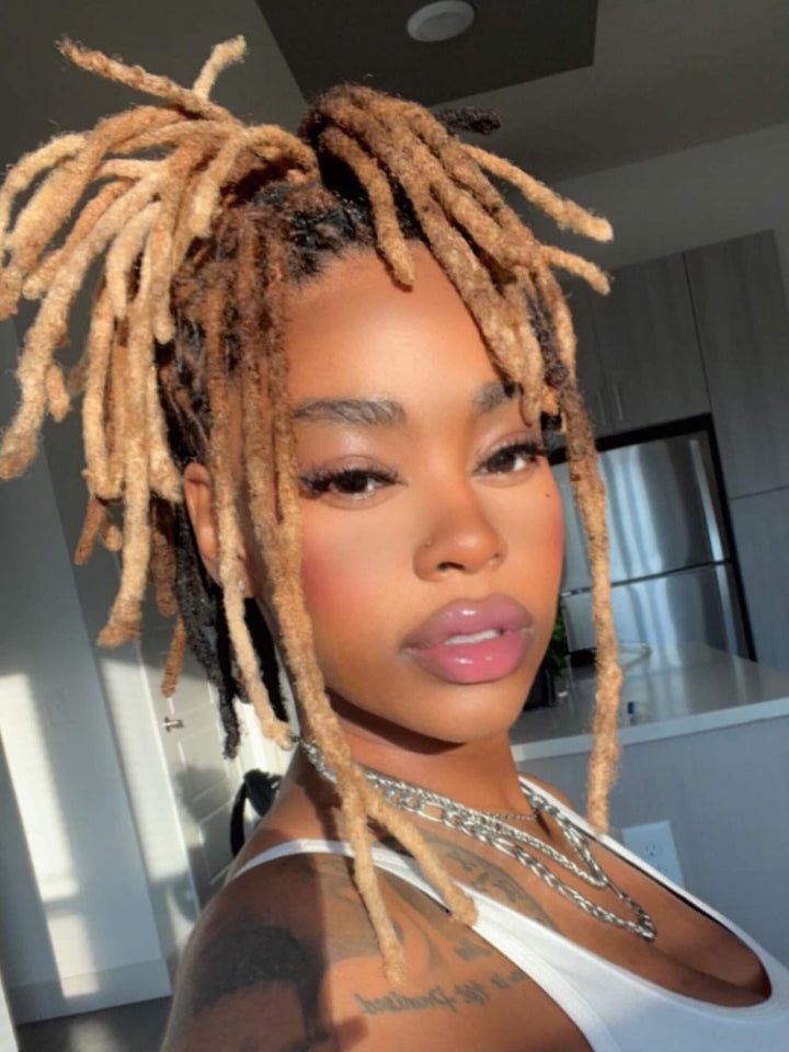 Permanent Human Hair Loc Extensions - 15 Years of Expertise – D.E