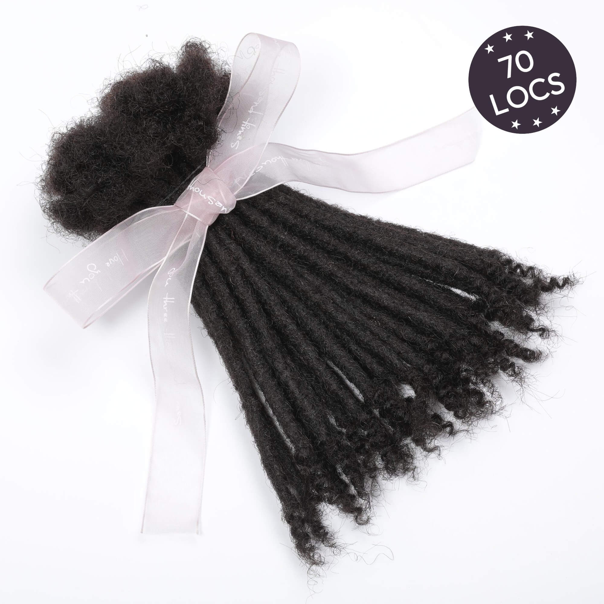 Permanent Human Hair Loc Extensions - 15 Years of Expertise – D.E