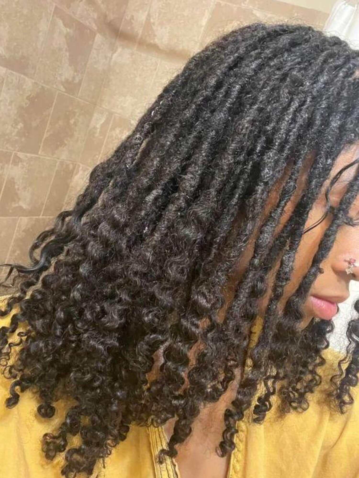 Permanent Human Hair Loc Extensions - 15 Years of Expertise – D.E