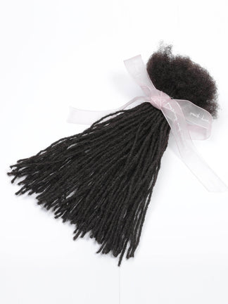 100 Locs Bundle Micro Loc Extensions 0.2cm Human Hair Dreadlocks – D.E