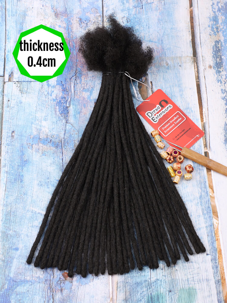 Dreadlock Extensions--15 Years Human Hair Loc Extensions Experience