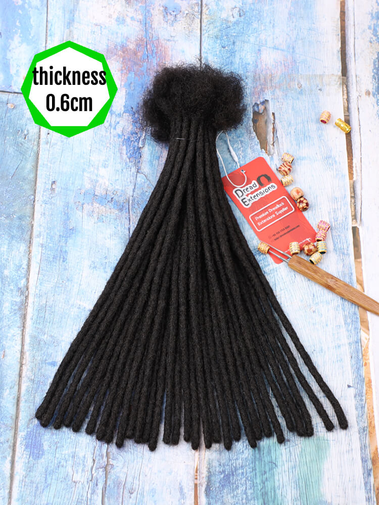 Dreadlock Extensions--15 Years Human Hair Loc Extensions Experience