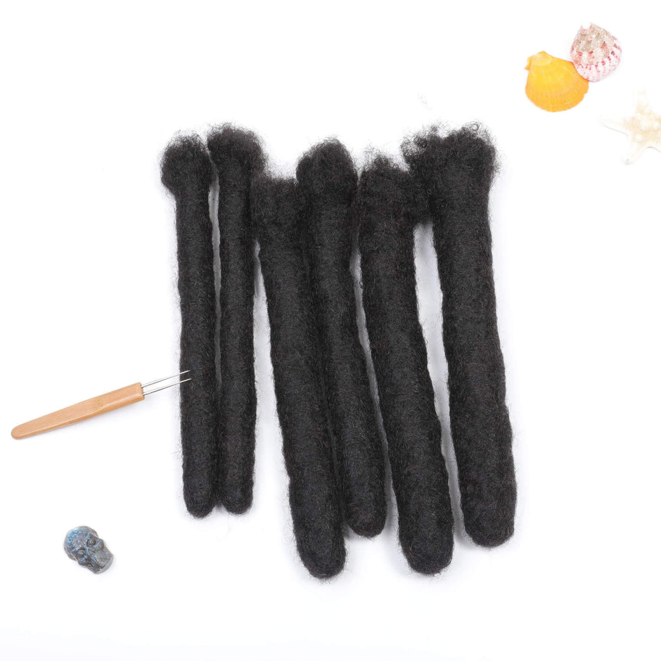 Top Quaitly Human Hair Wicks Loc Extensions - Five-star Reviews! – D.E