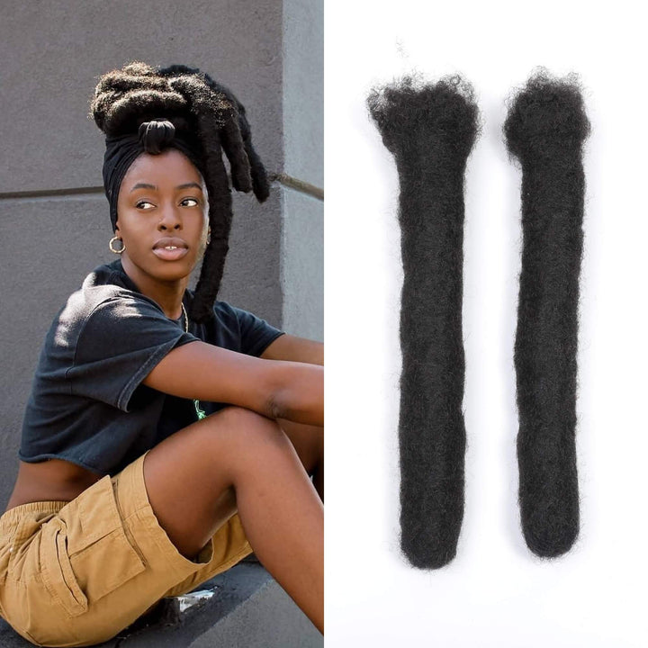 Top Quaitly Human Hair Wicks Loc Extensions - Five-star Reviews! – D.E